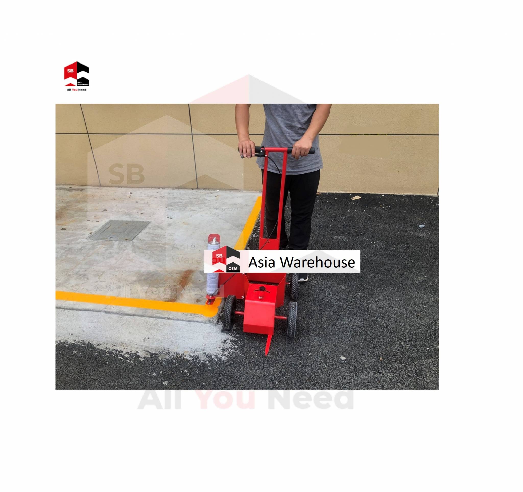 SB-AW Roadline Marking Trolley - Z (SKU: AWRRMMRORMTZ01) - Asia Warehouse