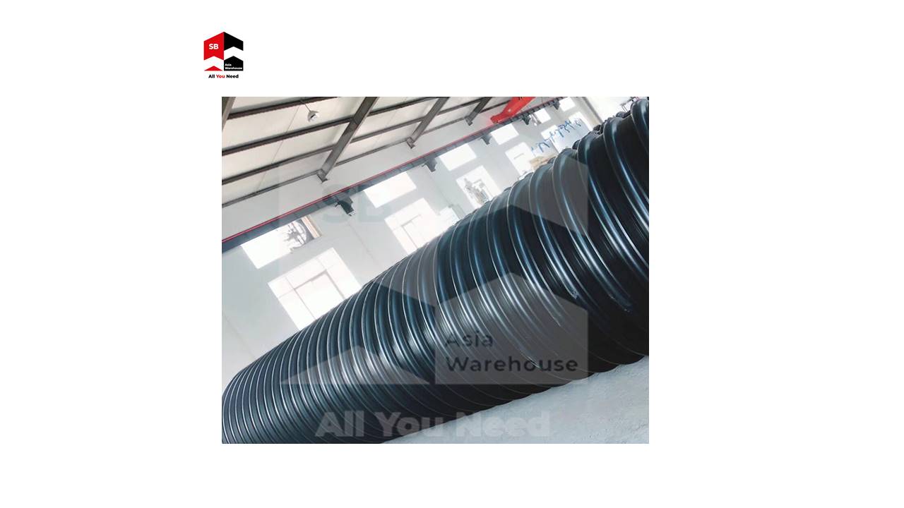 High-Strength Steel Reinforced HDPE Pipe SN10 (300-1200mm) Double Wall ...