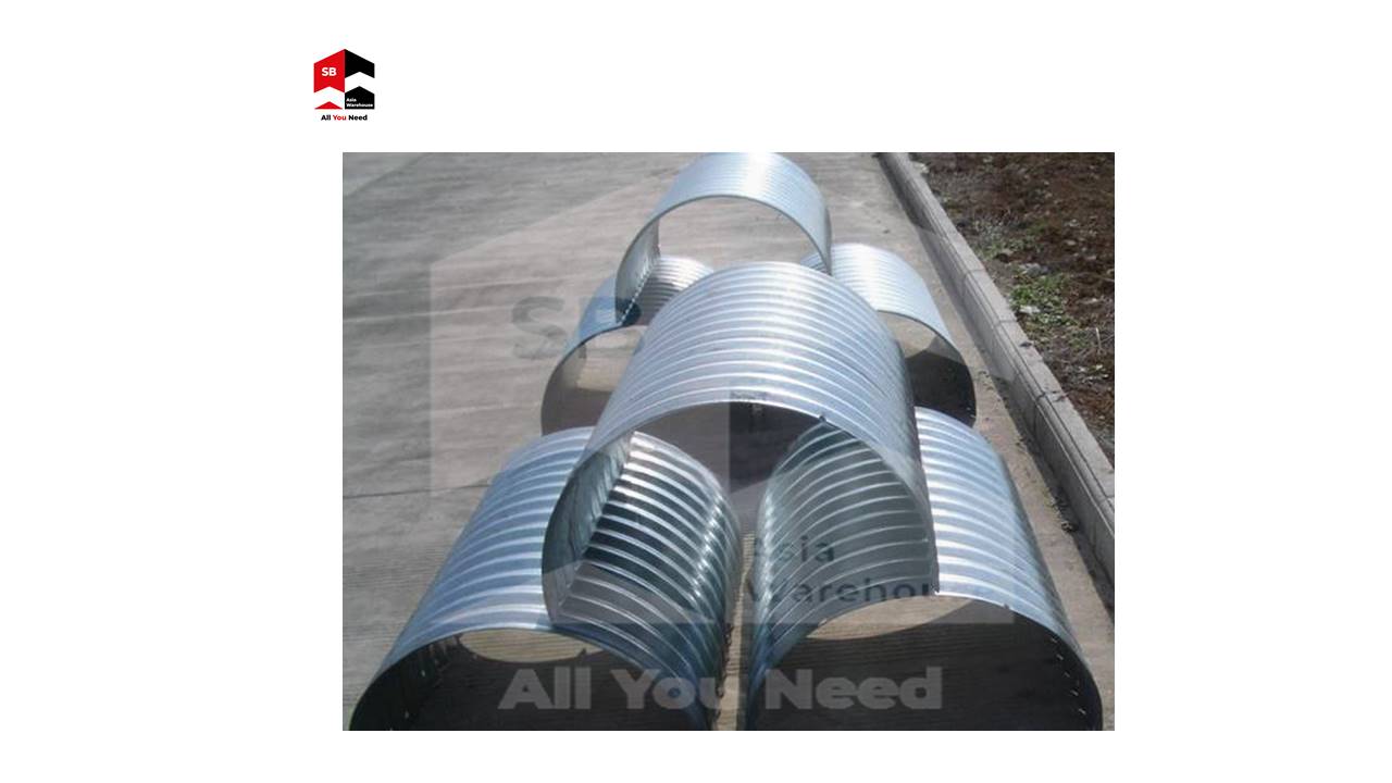 SB-AW Nestable Corrugated Pipe (ISO) (SKU: AWCQJOMPENCP02) - Asia Warehouse