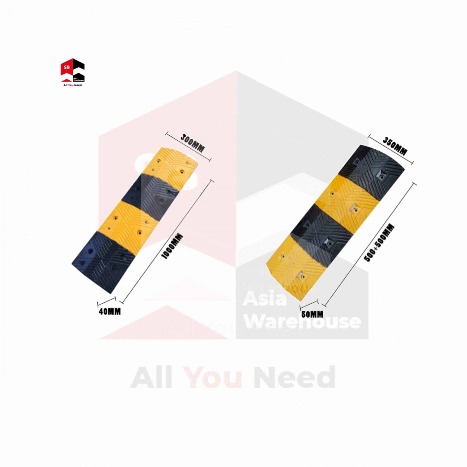 SB - AW Speed Hump (SKU: AWRSHLWSSH01) - Asia Warehouse